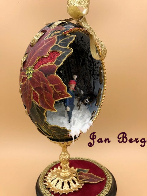 Washington State Decorated Egg Show – Decorated real eggs, Ostrich, Emu ...