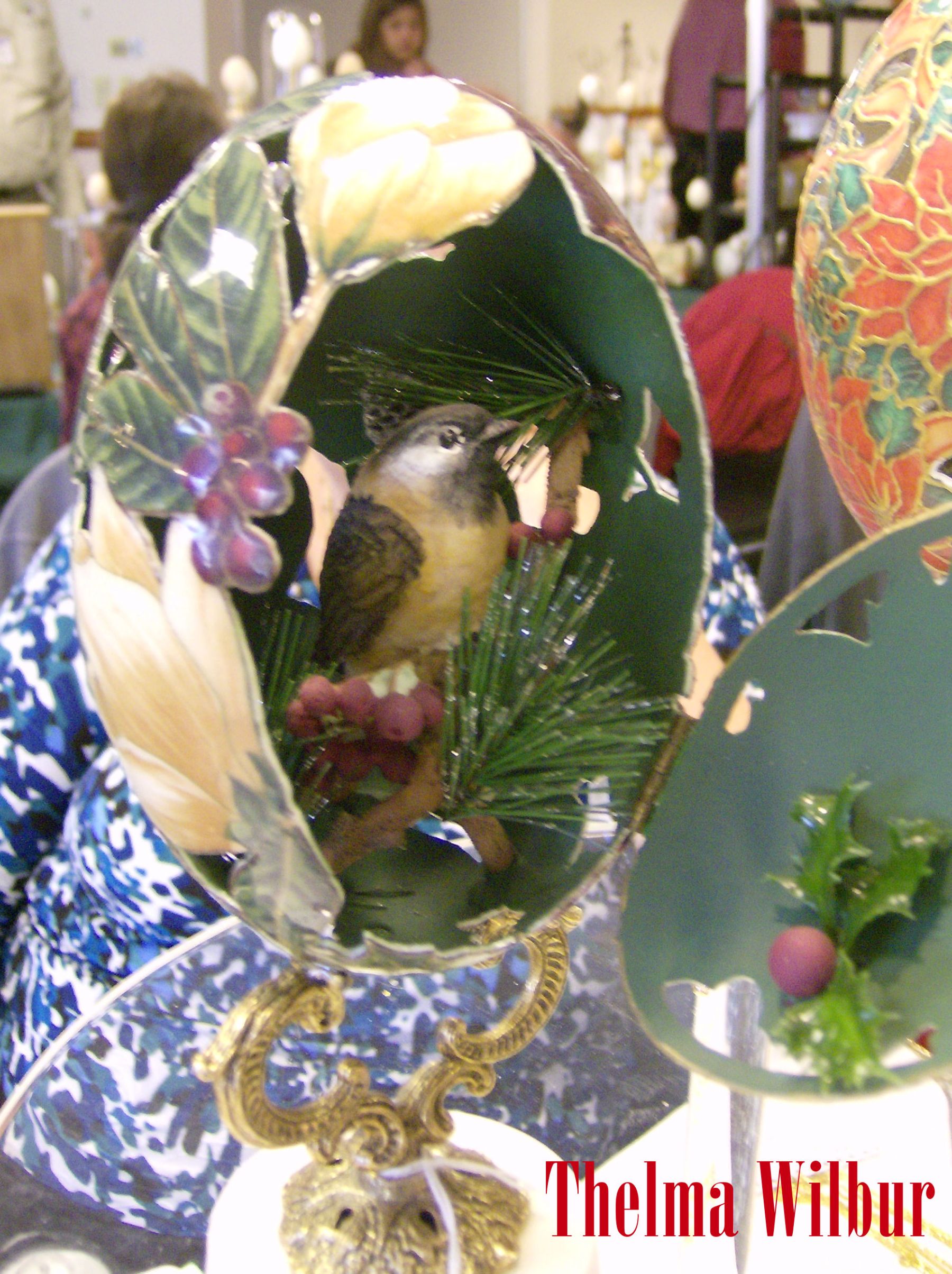Washington State Decorated Egg Show – Decorated real eggs, Ostrich, Emu ...